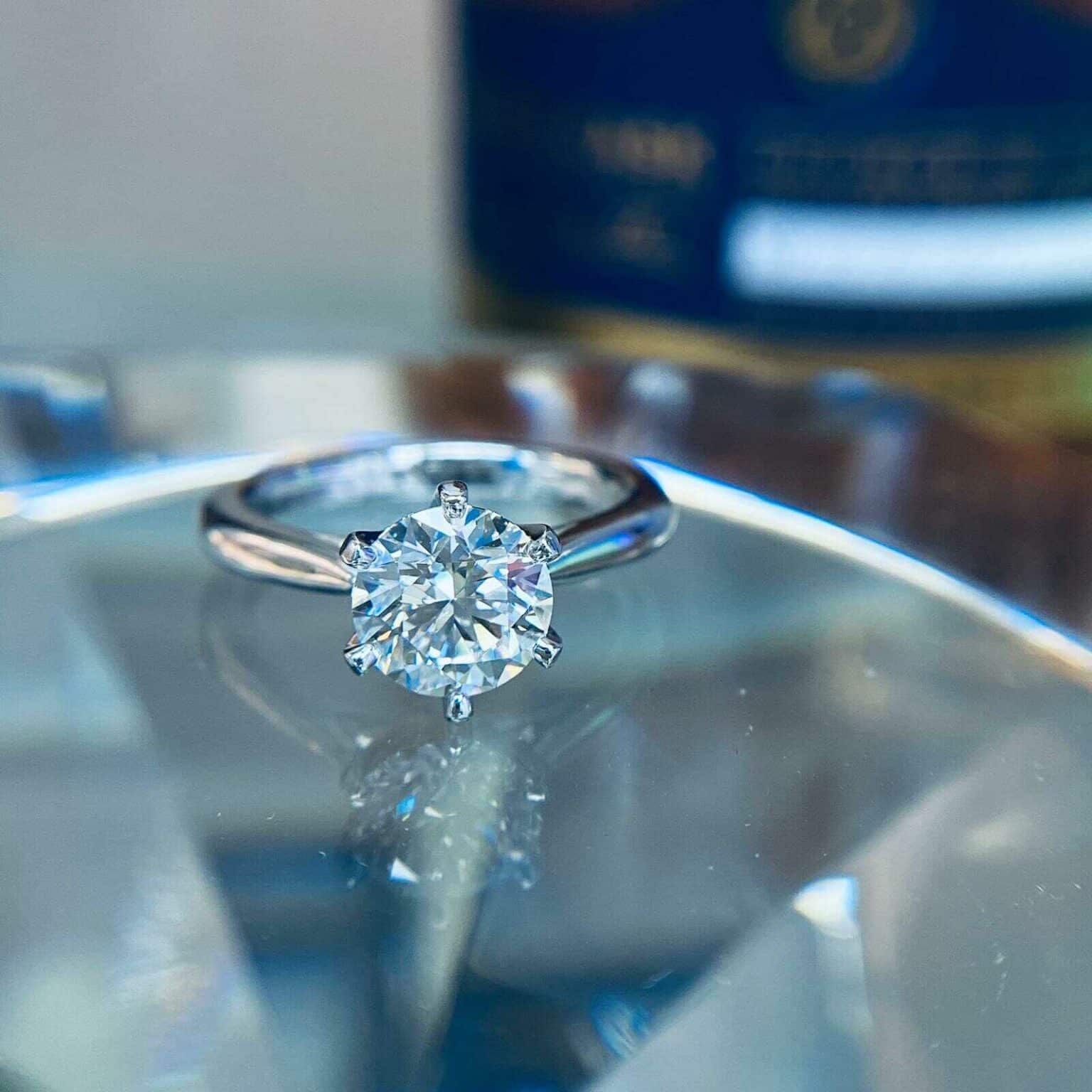 What Is The Average Diamond Engagement Ring Size? - Diamond Registry